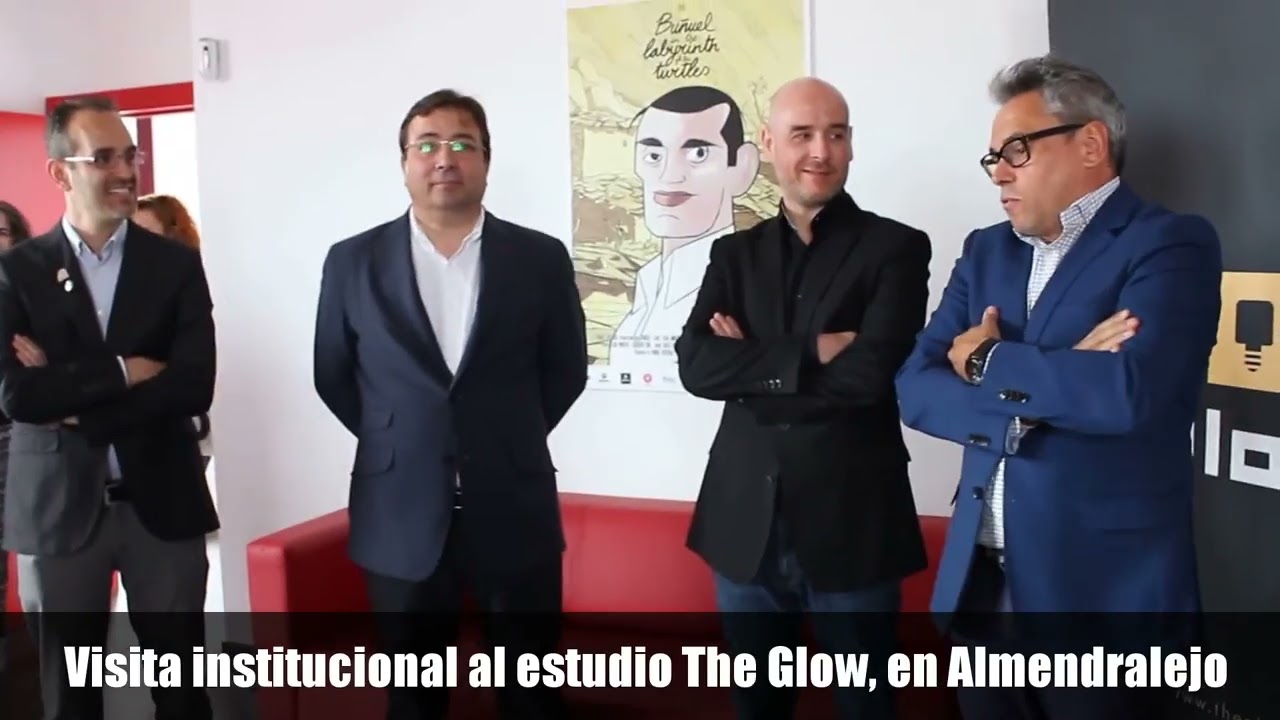Visita institucional a The Glow Animation Studio, en Almendralejo ...