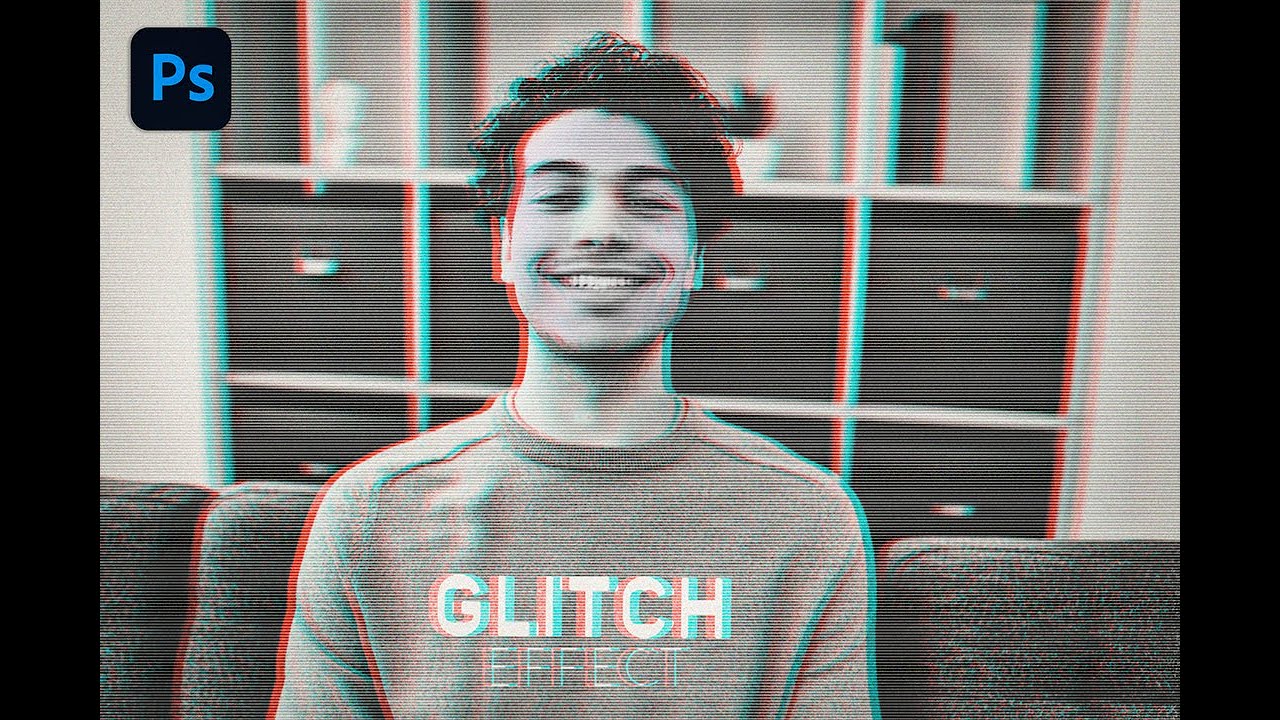 How to Create Glitch Effect in Photoshop Tutorial | GFX Tutorials - YouTube