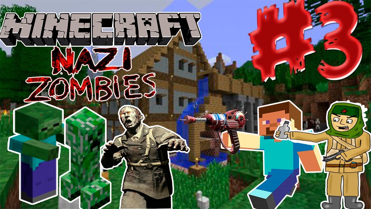 Minecraft Nazi Zombies #3 - YouTube