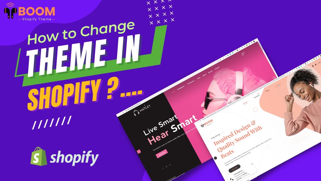 How to Change Shopify Theme | Step by Step Method for Beginners - YouTube