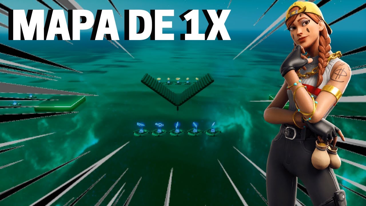 COMO FAZER MAPA DE X1 - fortnite - YouTube