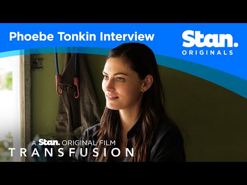 Phoebe Tonkin Interview | Transfusion | A Stan Original Film.