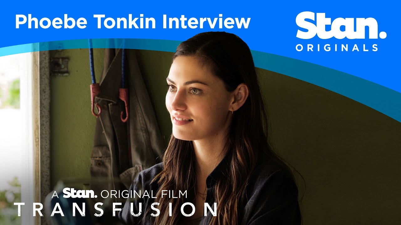 Phoebe Tonkin Interview | Transfusion | A Stan Original Film. - YouTube