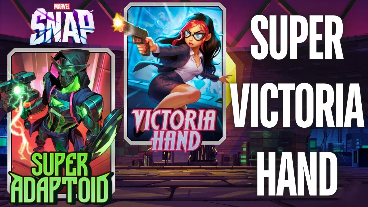 SUPER Victoria Hand Deck in Marvel Snap - YouTube
