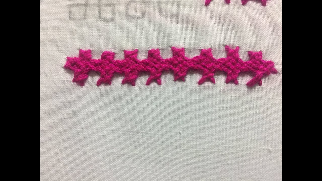 Hand embroidery gujarati stitch design : part-3 by nakshi design art ...