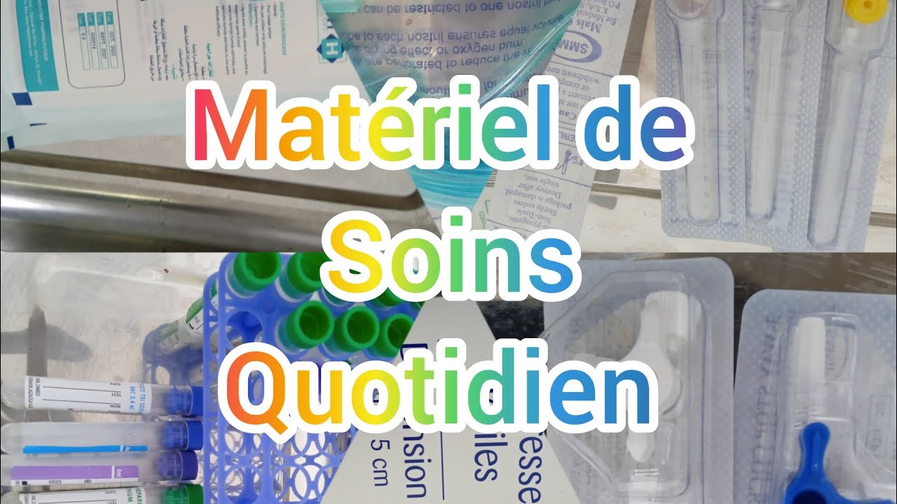 Matériel de soins fréquemment utilisé 🌡️🩹💉🧪🥰 - YouTube