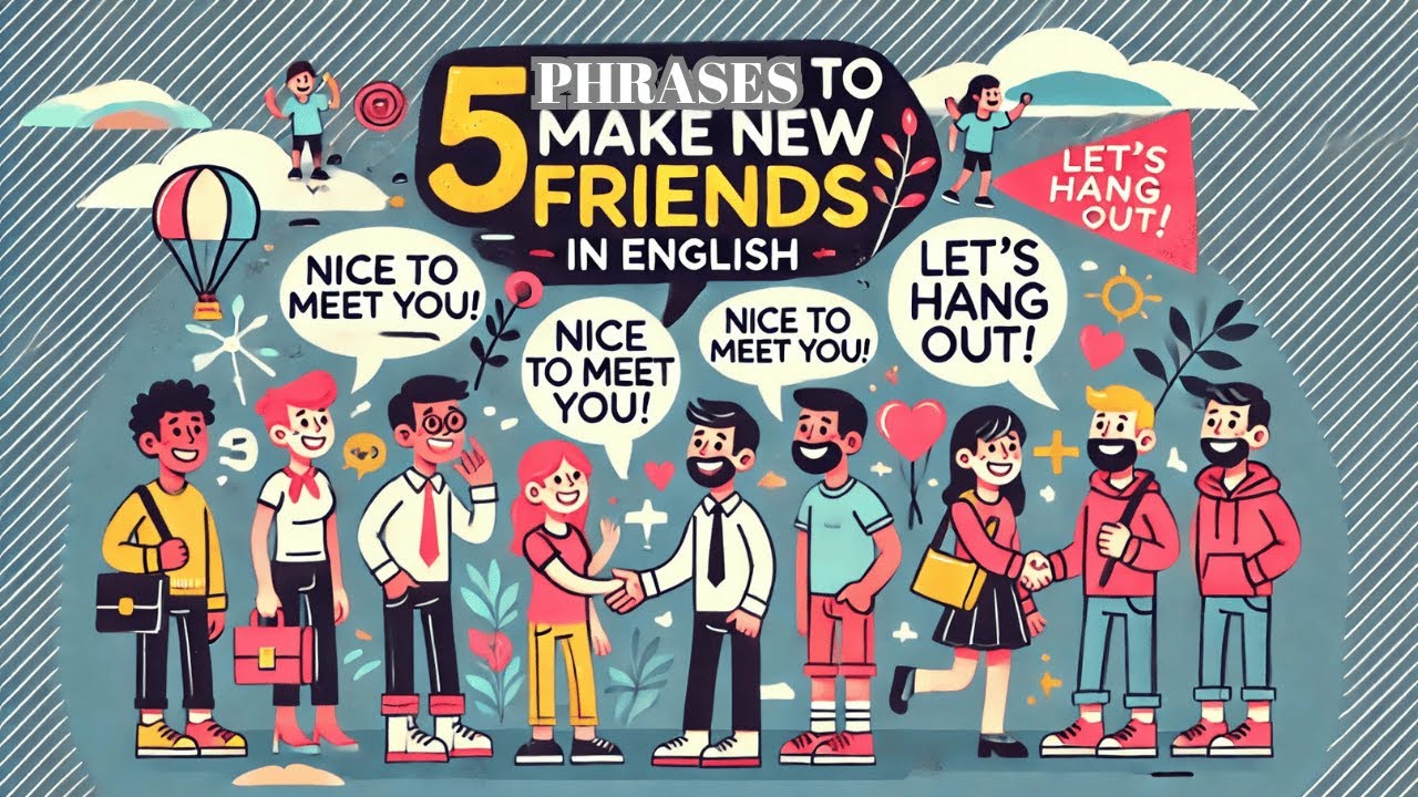 119. ️5 Phrases to Make New Friends in English - YouTube