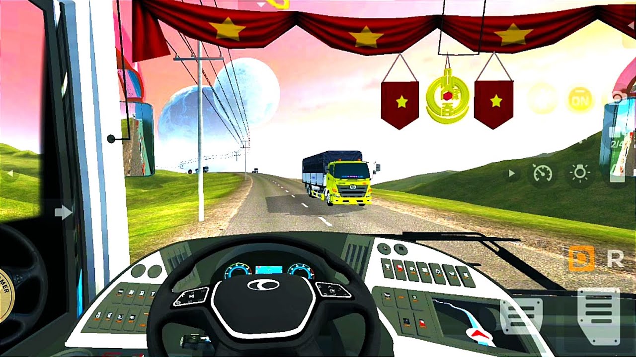 Xe Giường Nằm Thaco 2018 Độ Led Và Map Đèo Đá | Bus Simulator Indonesia ...