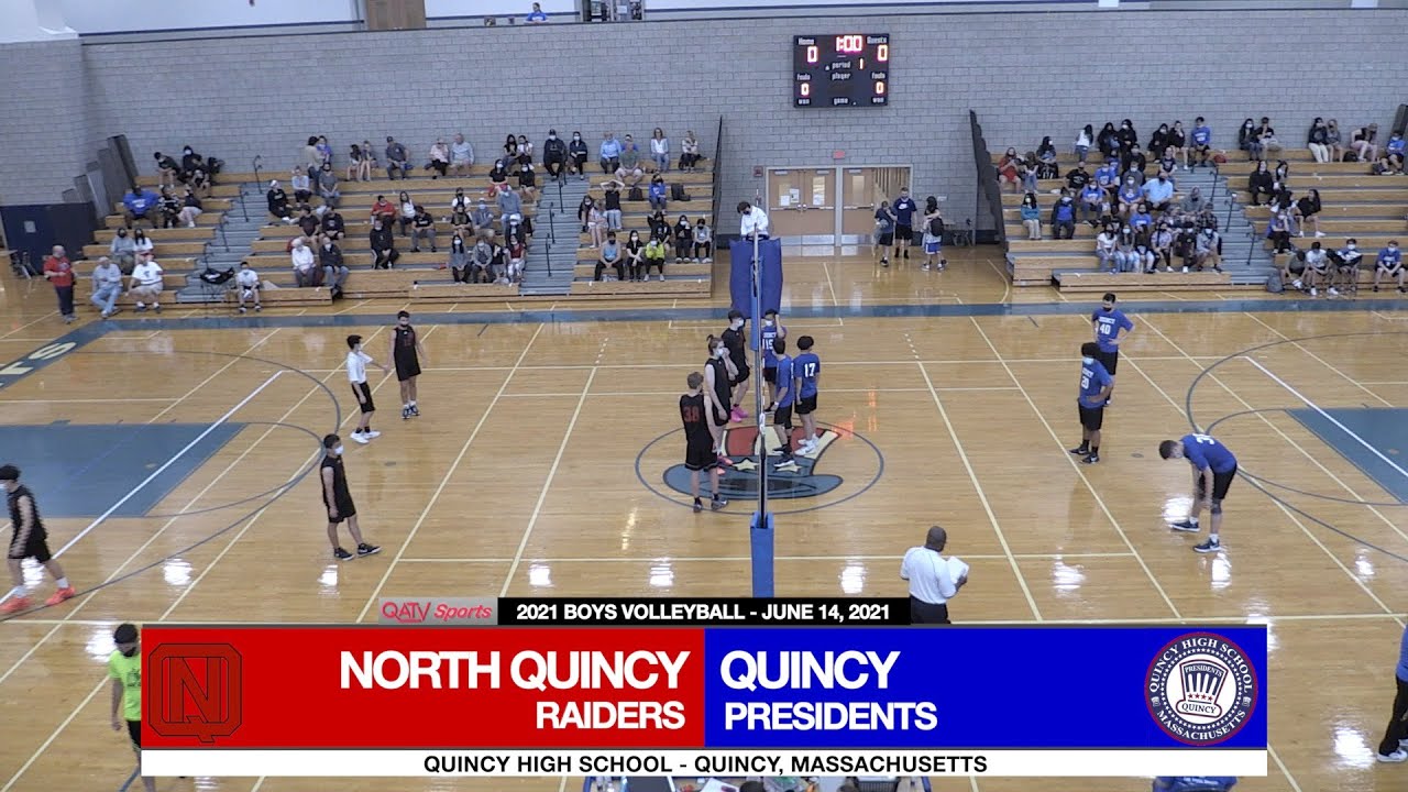 QATV Sports: North Quincy vs Quincy Boys Volleyball (June 14, 2021 ...