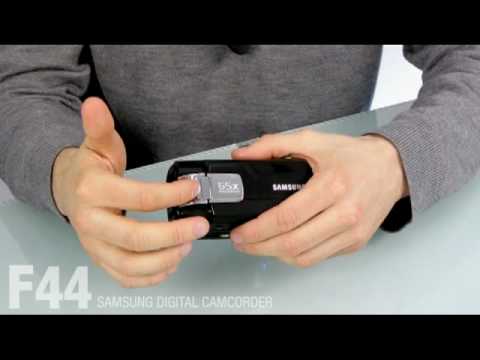 Samsung Camcorder F44 Review - YouTube