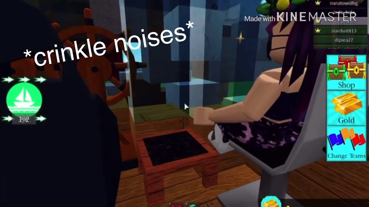 DROWNING in BUILD A BOAT FOR TREASURE!!! (Roblox) - YouTube
