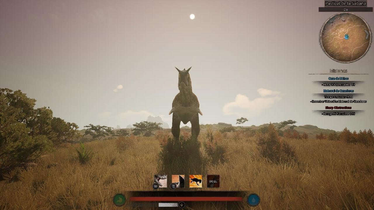 Path of titans Carnotaurus enseñando Habilidades y piel - YouTube