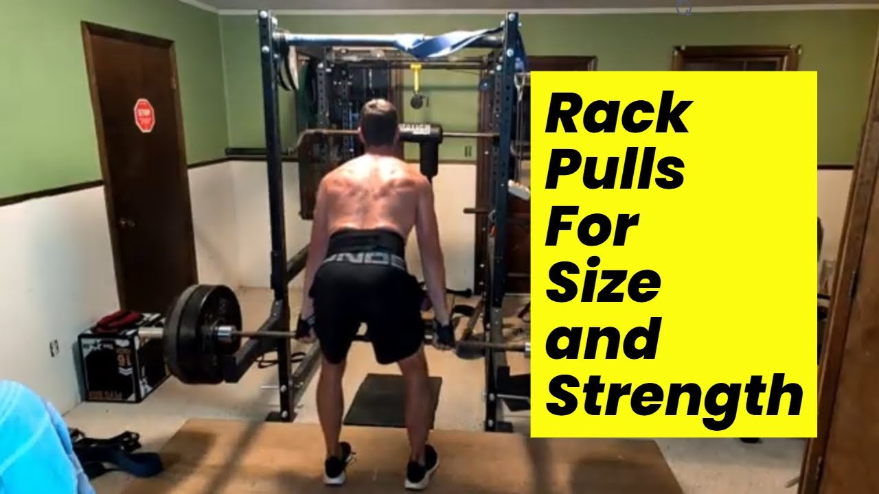 How To Perform Rack Pulls Properly - YouTube