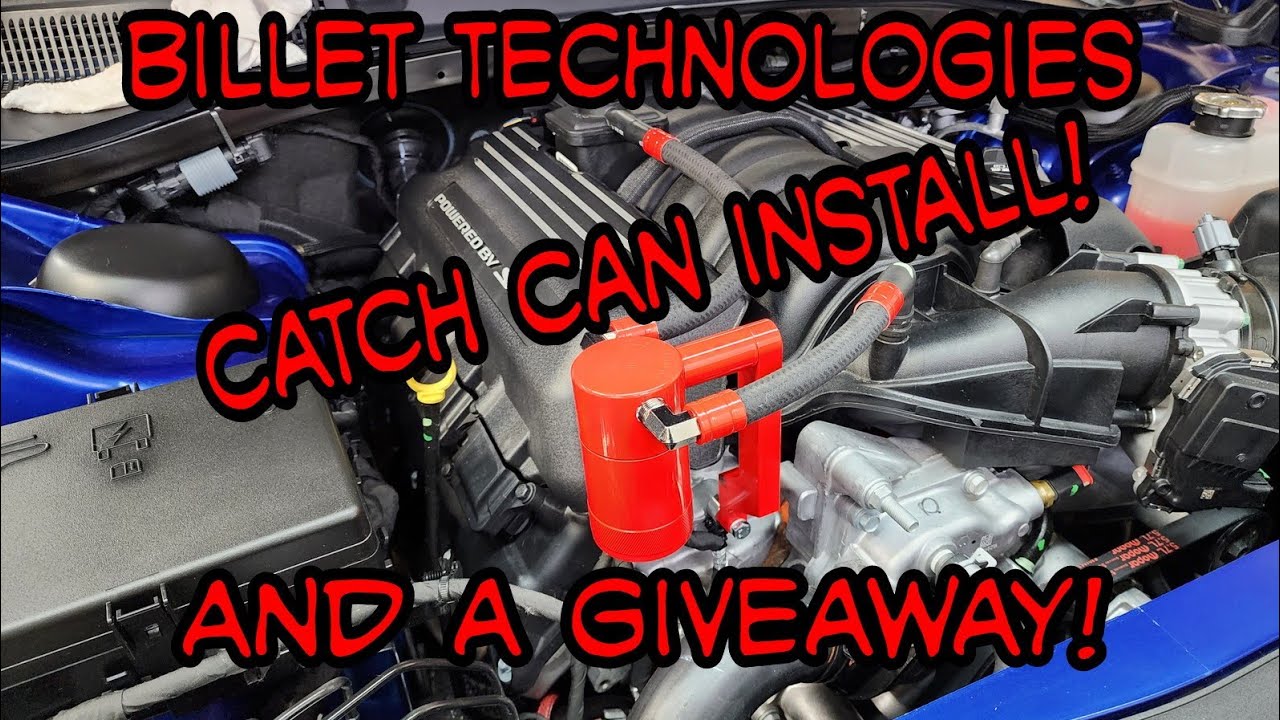 22 Charger scat pack Billet Technologies catch can install plus ...