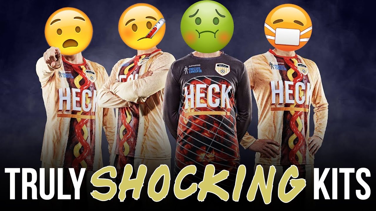 The 7 most SHOCKING football kits EVER - YouTube