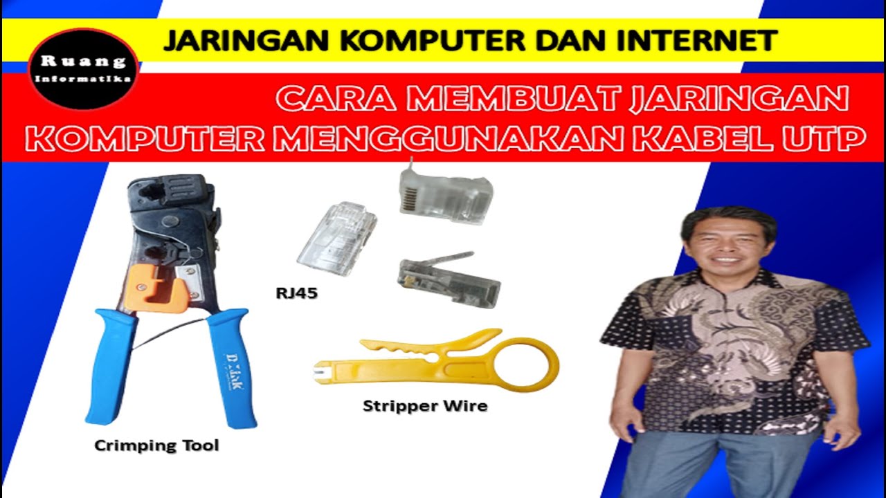 Tutorial Pembuatan Jaringan Komputer menggunakan Kabel UTP-Jaringan ...