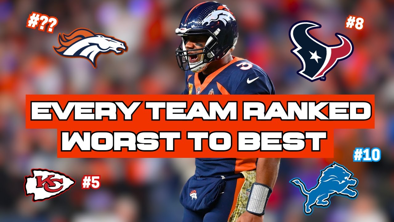 NFL Power Rankings Week 12 2023 | Every NFL Team Ranked - YouTube