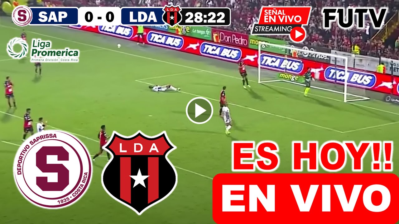 Saprissa vs. Alajuelense en vivo, donde ver, a que hora juega Saprissa ...