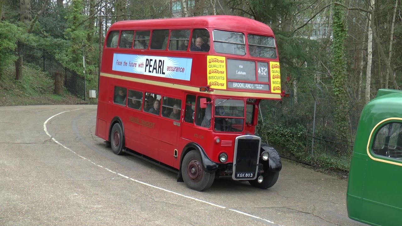 BROOKLANDS BUS RALLY APRIL 2018 - YouTube