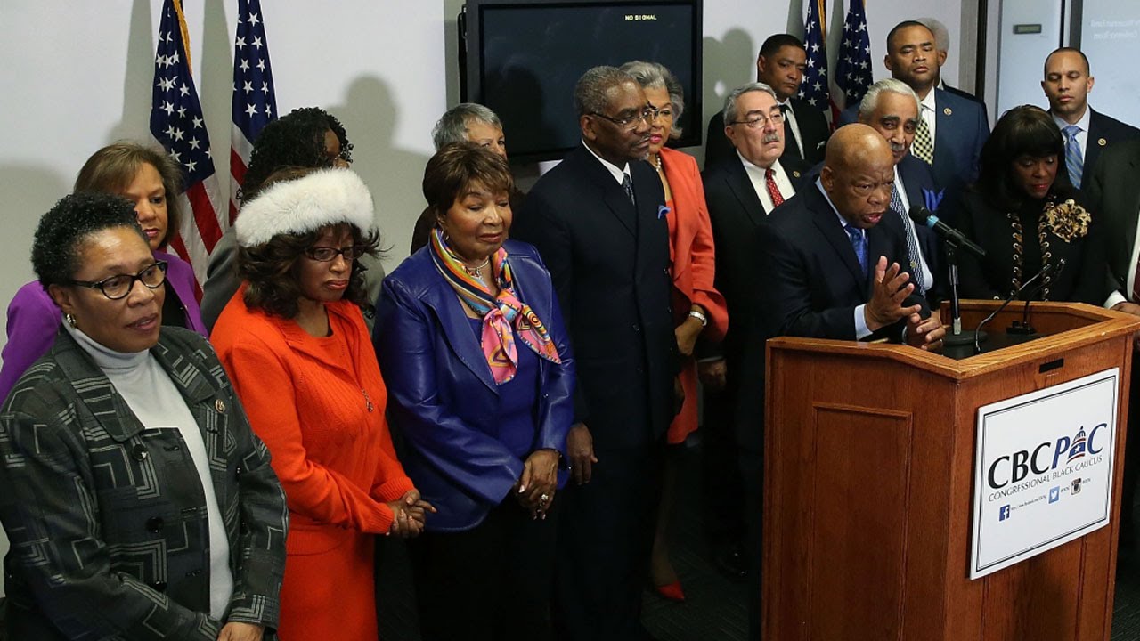 CBC PAC Endorses Hillary Clinton, John Lewis Attacks Bernie Sanders ...