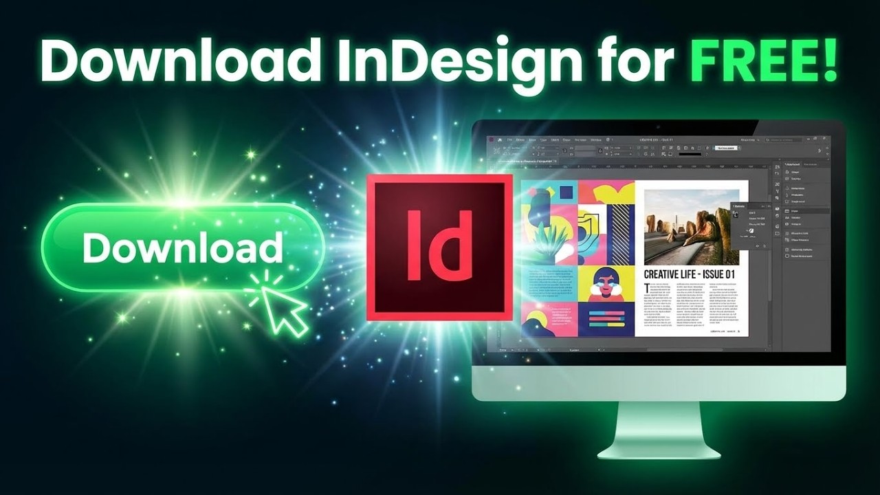 Download Adobe InDesign for Free on Pc & Mac (Official Version) - YouTube