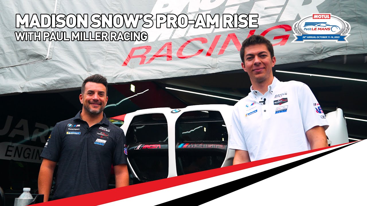 IMSA - Madison Snow's Pro-Am Rise with Paul Miller Racing - YouTube