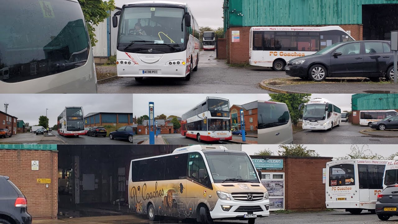 PC Coaches Buses & Coaches in Louth (04/09/2024) - YouTube
