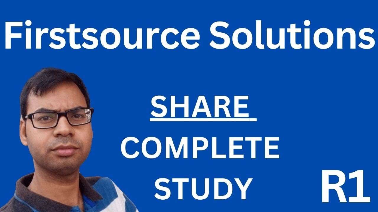 Firstsource Solutions Share - Complete Study | Firstsource Solutions ...