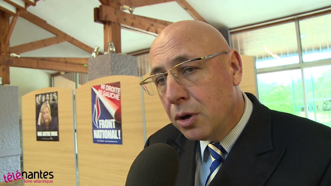Municipales : l'optimisme de Christian Bouchet (FN) à Nantes - YouTube