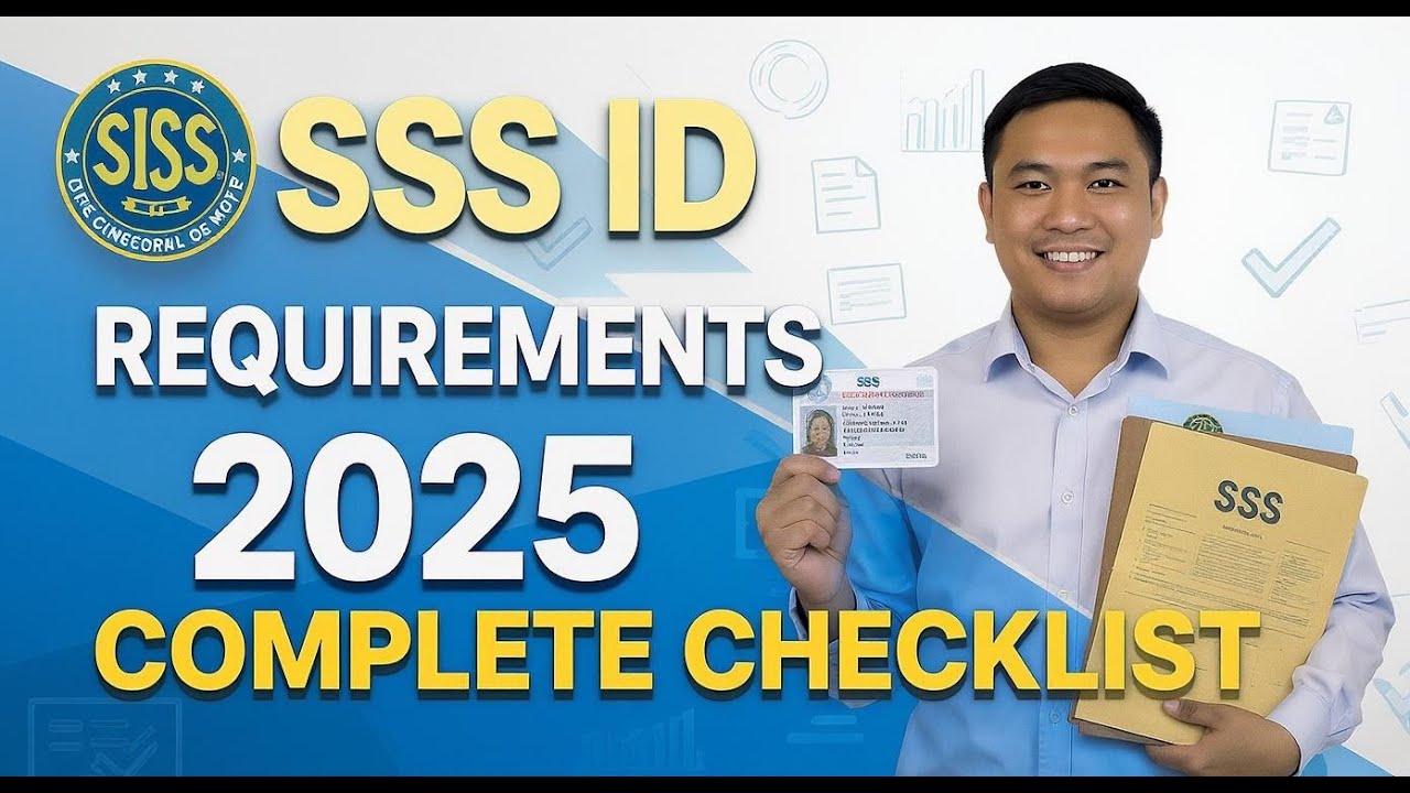 SSS ID Requirements 2025 Complete Checklist + Application Process - YouTube