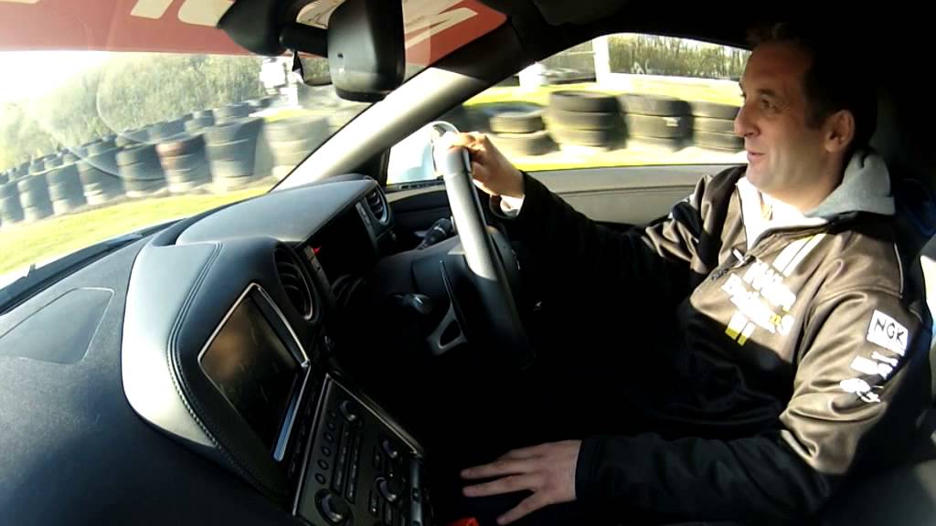 A lap of Oulton Park in the Nissan GT-R Safety Car with Michael Rutter ...