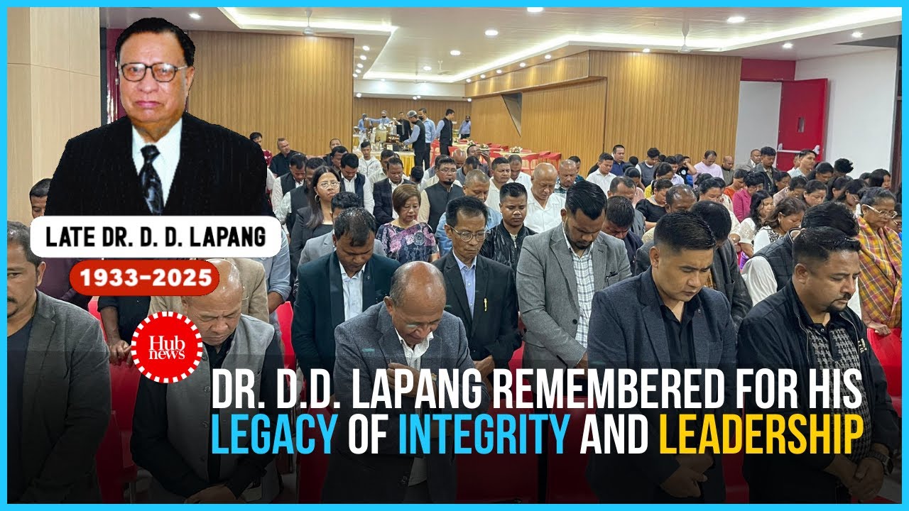 Conrad Sangma Leads Condolence Meeting for Respected Leader Dr. D.D ...