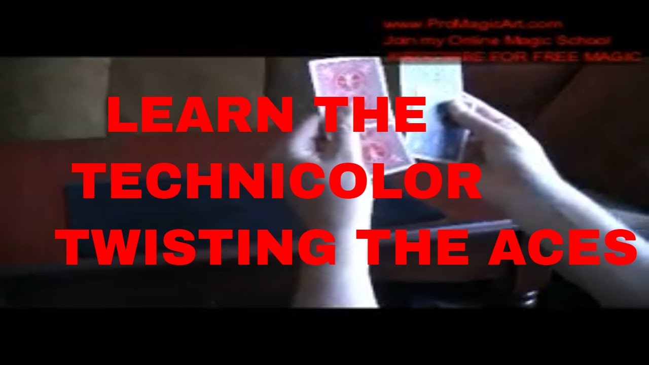 Free Magic Tricks: Technicolor Twisting the ACES Tutorial - YouTube