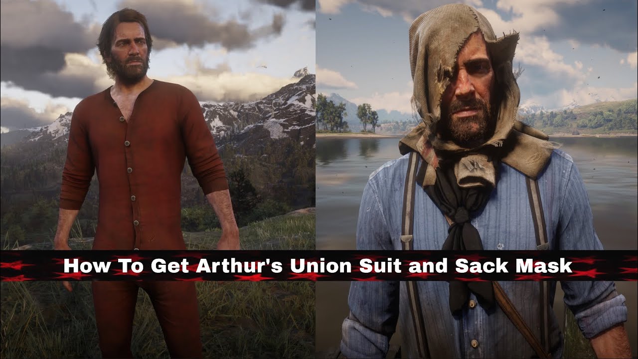 RDR2- How To Get Arthur’s Union Suit and Bag Mask (Best Guide) - YouTube