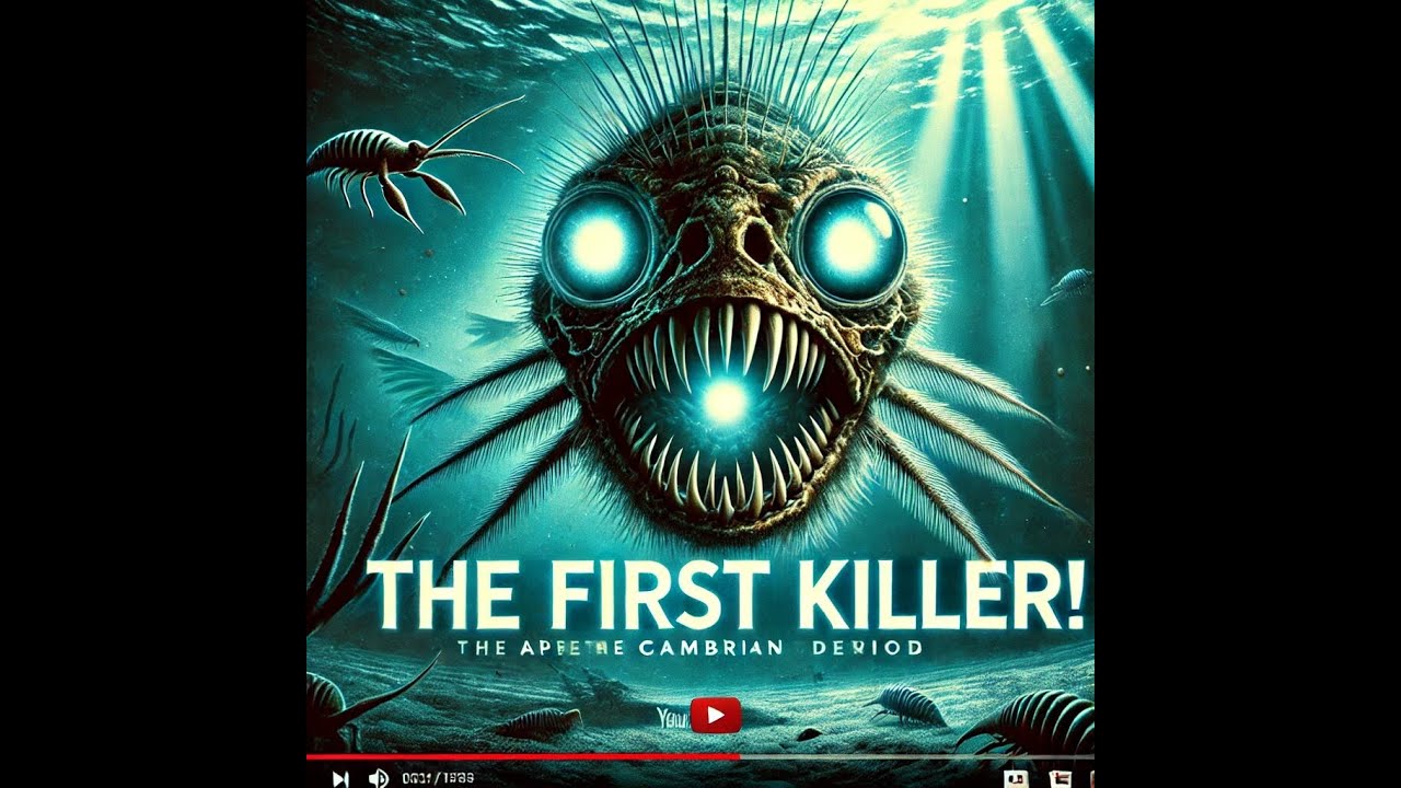 Anomalocaris The First Apex Predator of Earth's Oceans Cambrian Killer ...