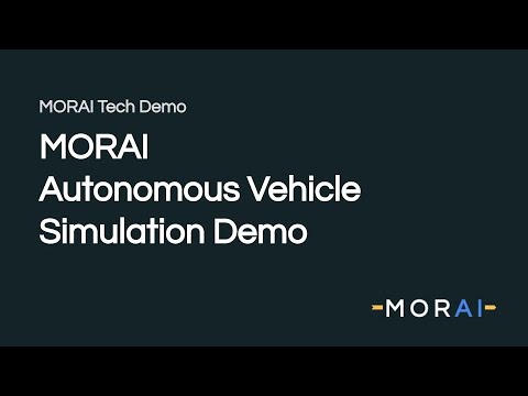 MORAI Autonomous Vehicle Simulation Demo (Sep. 2019 Ver.) - YouTube
