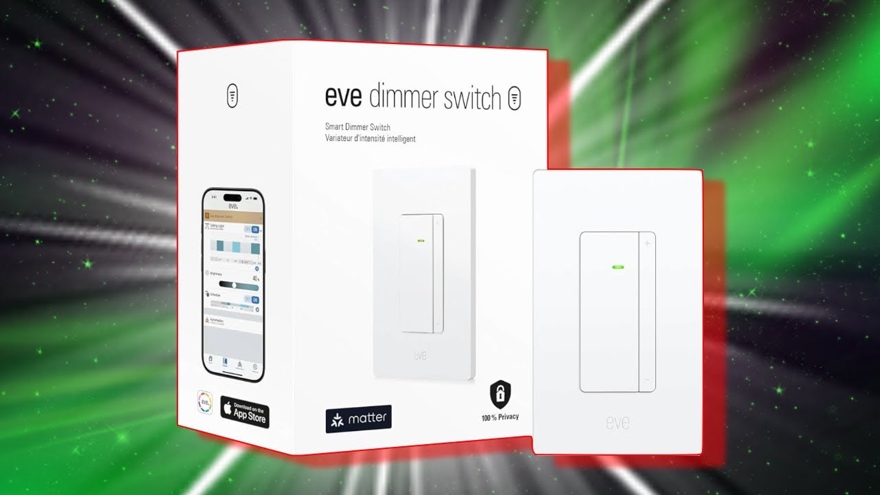 Eve Dimmer Smart Switch - Review - YouTube