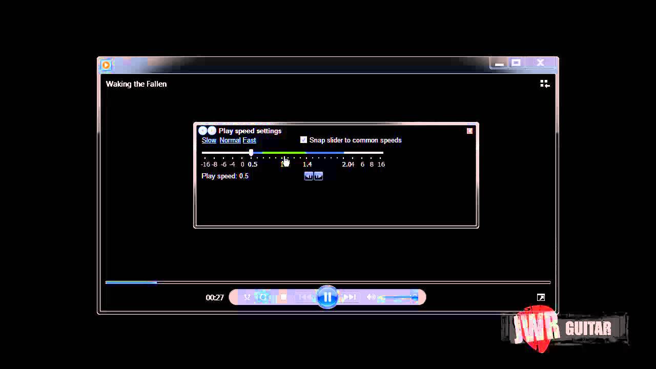 Slow Down Audio in Windows Media Player - YouTube