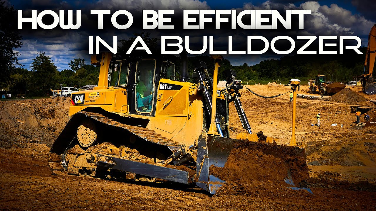 HOW TO BE MORE EFFICIENT IN A DOZER // Bulldozer Tips and Tricks ...