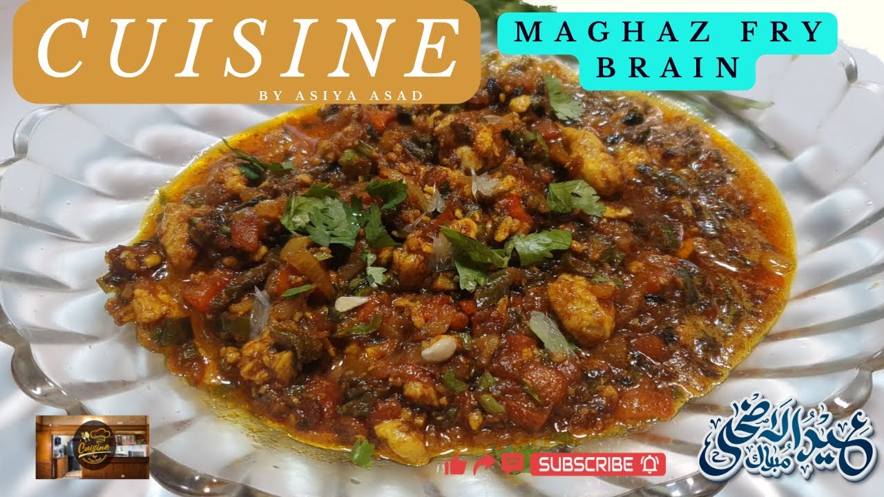 maghaz fry brain masala recipe bheja fry| brain masala fry magaz| easy ...