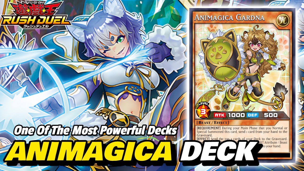 Animagica Deck Profile!!! - Yu-Gi-Oh Rush Duel - EDOPRO - YouTube