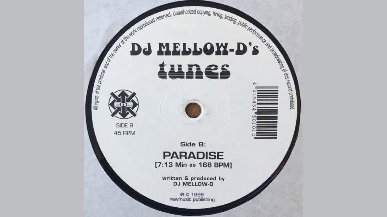 DJ MELLOW-D - PARADISE - YouTube