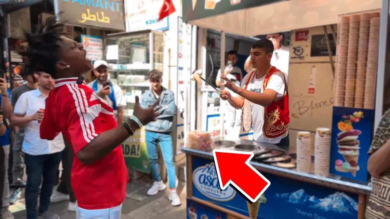 iShowSpeed *BEATS* Turkish Ice Cream GUY 😂😈 - YouTube