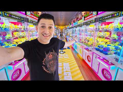The Most Colorful Claw Machine arcade Ever! - Matte Catching Duck