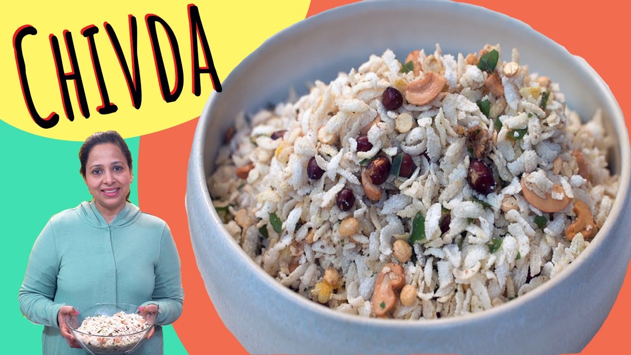 Chivda Recipe | Poha Chivda/Chiwda Namkeen | पोहा चिवड़ा नमकीन | Tasty ...