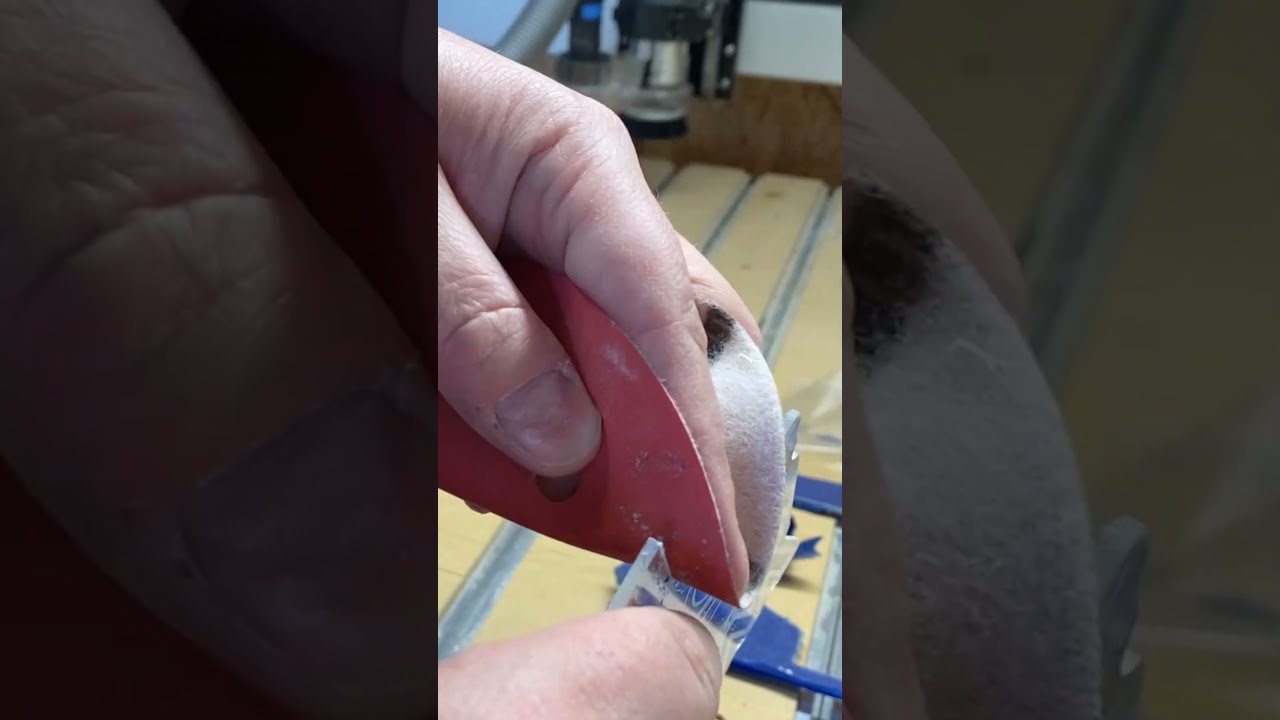 Making an LED RGB Acrylic Sign using Carbide Shapeoko CNC Router cncrouter acrylicled