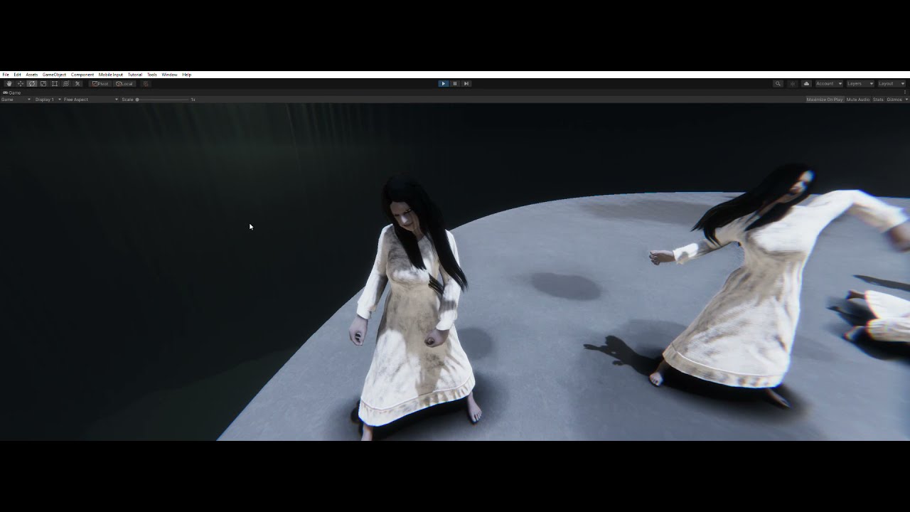 UNITY - Test kuntilanak animation HDRP - YouTube