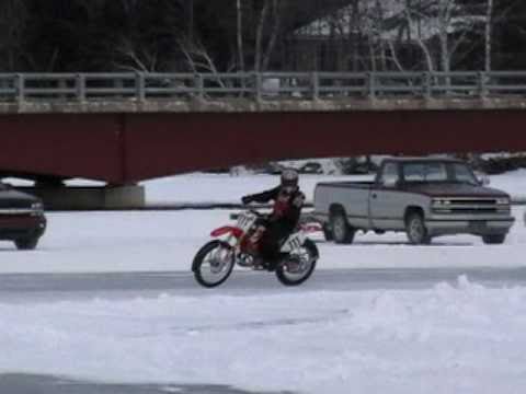Great Lakes Ice Race Studded Bike - YouTube