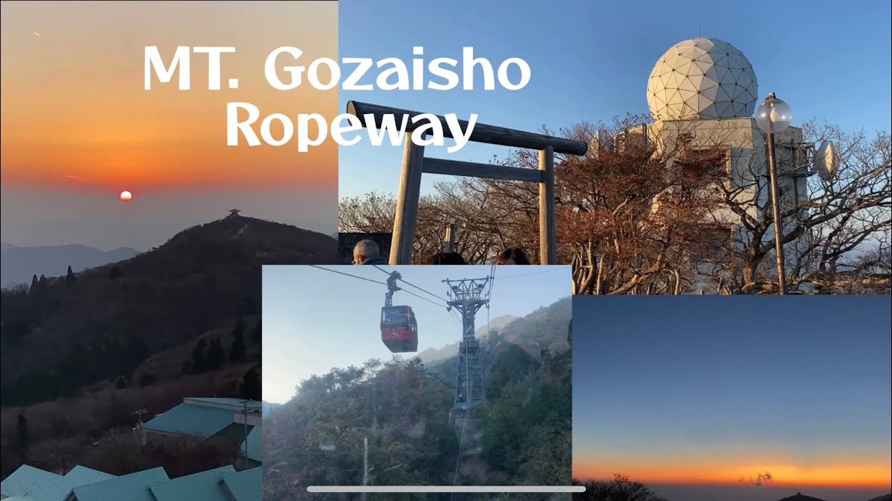 MOUNT GOZAISHO || AUTUMN FOLIAGE 2022 || ROPEWAY - YouTube