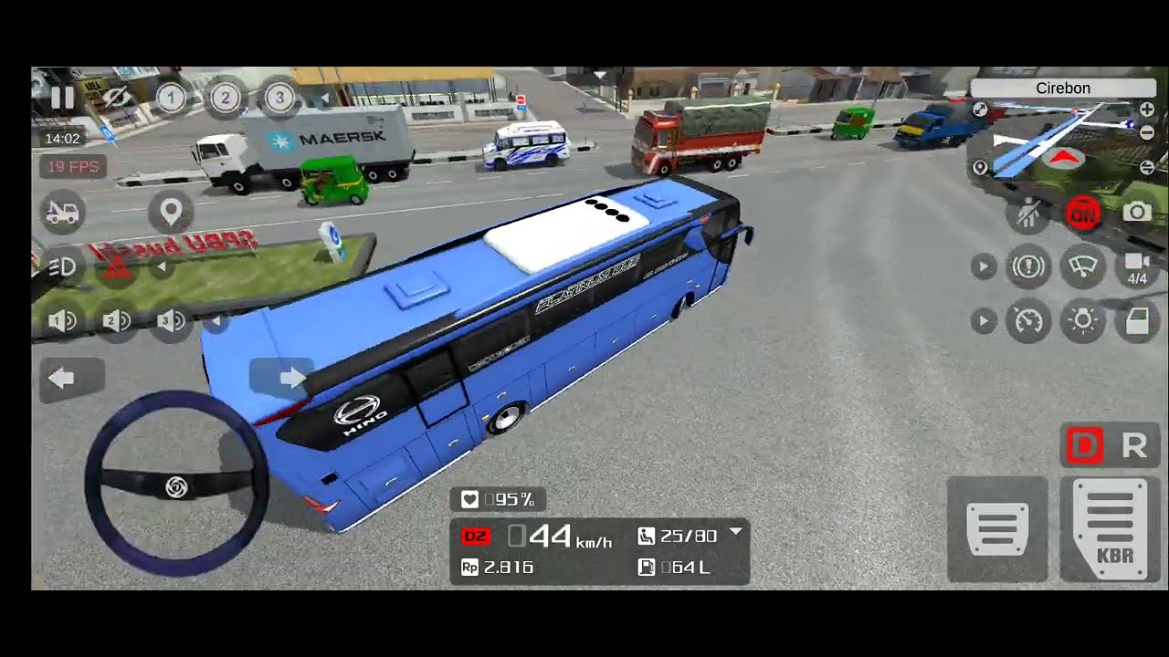 bus modify Delhi traffic mod for bus simulator indonesia bus heavy ...